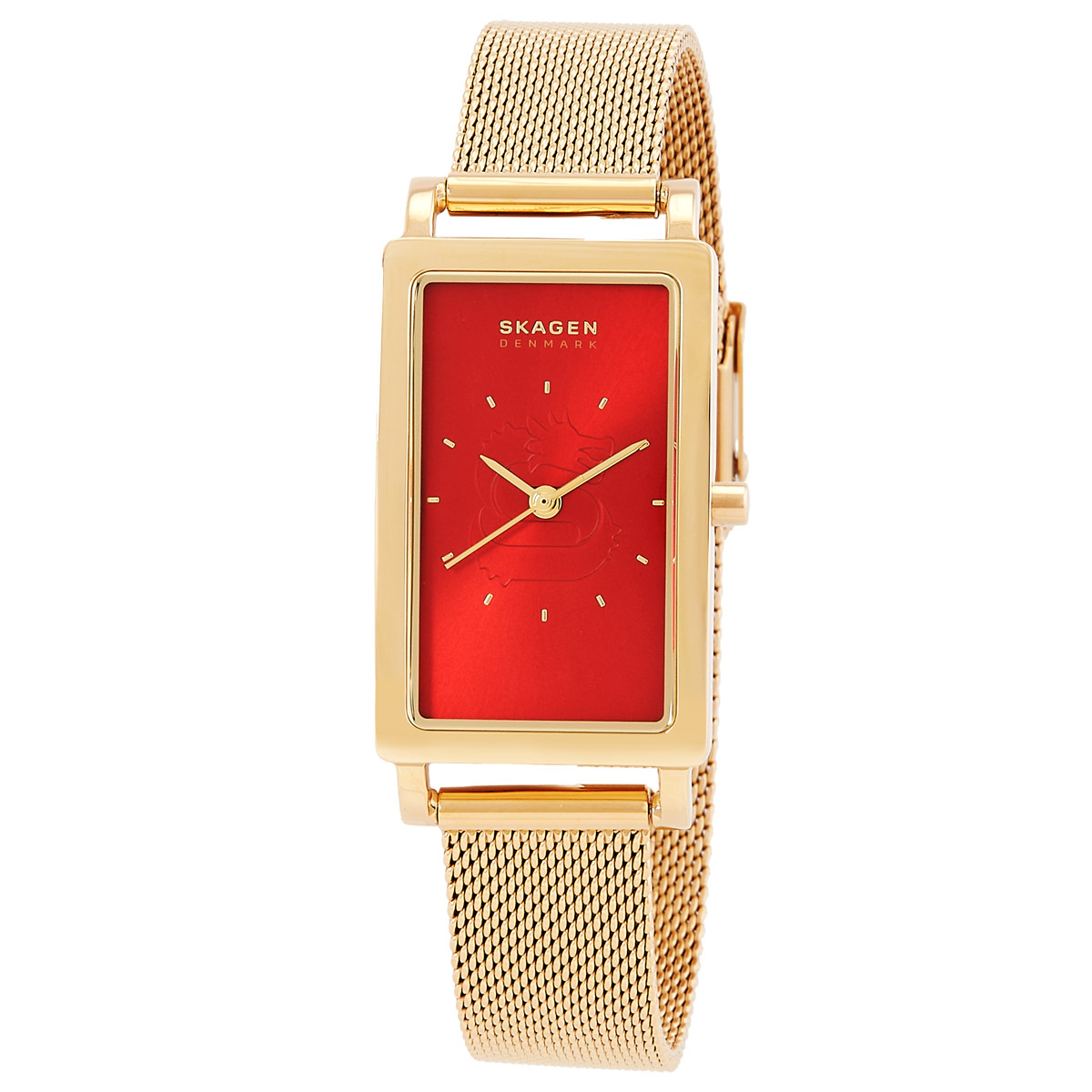 Skagen Hagen Quartz Red Dial Ladies Watch SKW3133 768680314892 ...