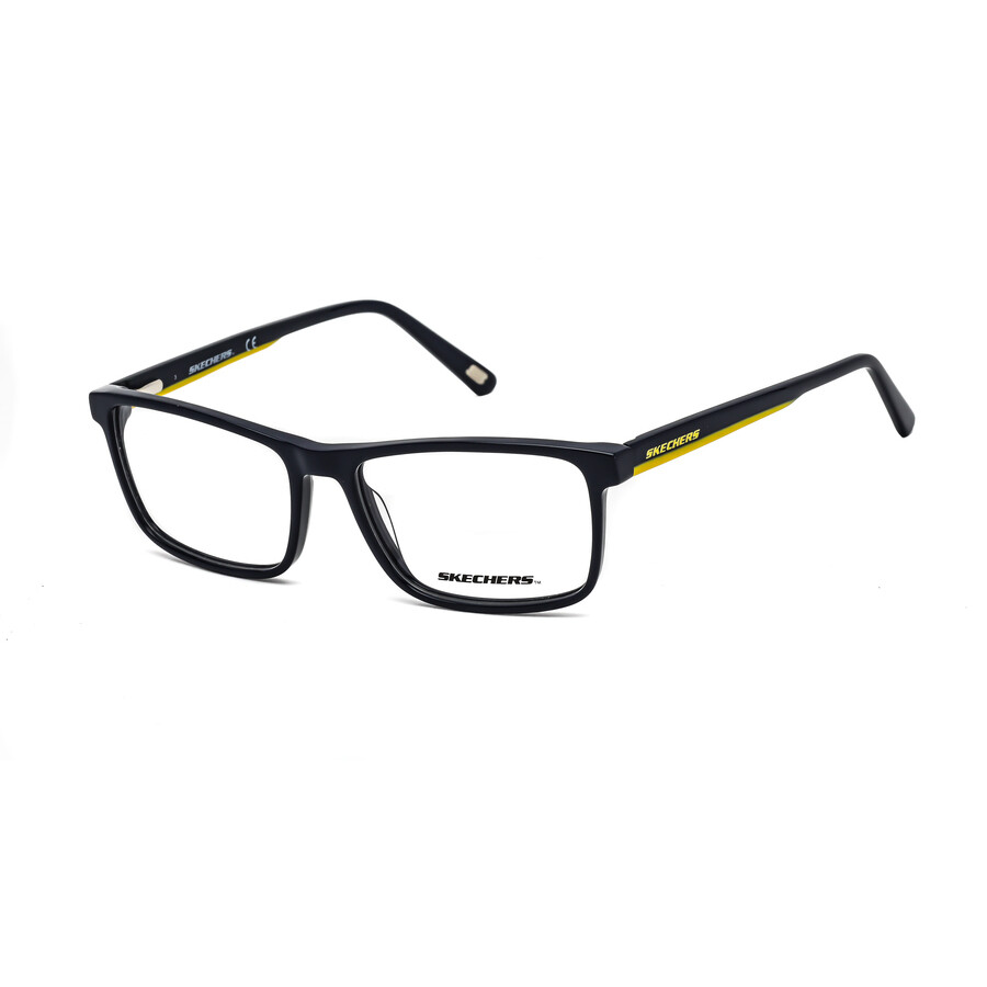 Skechers Men's Blue Rectangular Eyeglass Frames SE328009055 ...