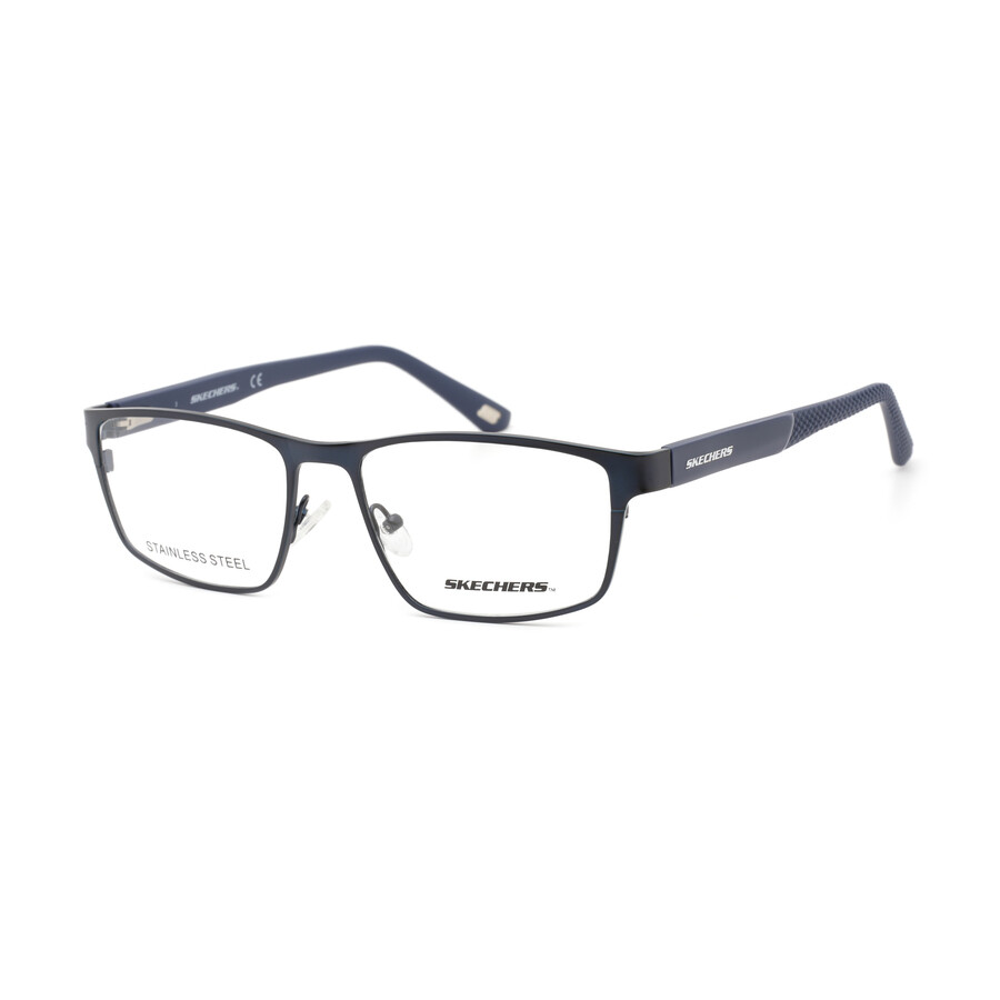 Skechers Men's Blue Rectangular Eyeglass Frames SE332309155 ...