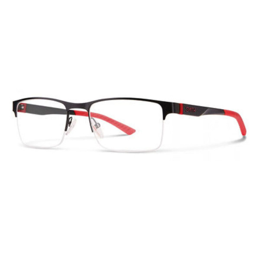 Smith Men's Black Square Eyeglass Frames Watts0BLX0054 762753230744 ...