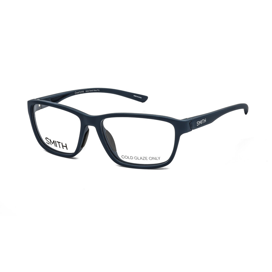 Smith Men's Blue Rectangular Eyeglass Frames OVERTONE0FLL0056 ...