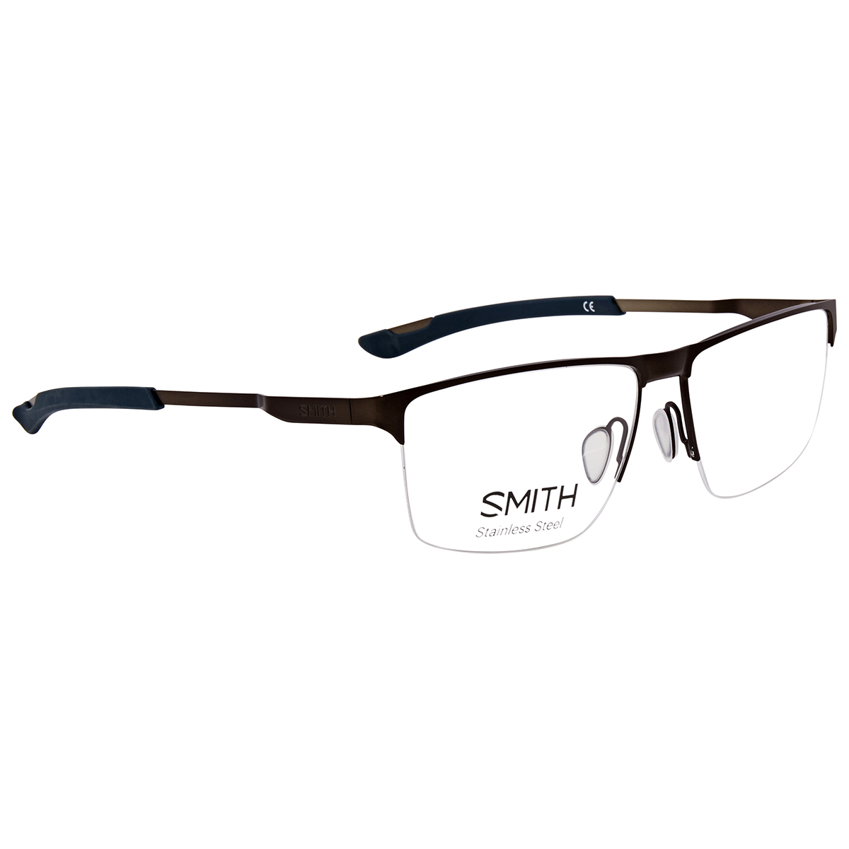 Smith Optics Men's Grey Rectangular Eyeglass Frames Wavelength 0FRE 00 ...