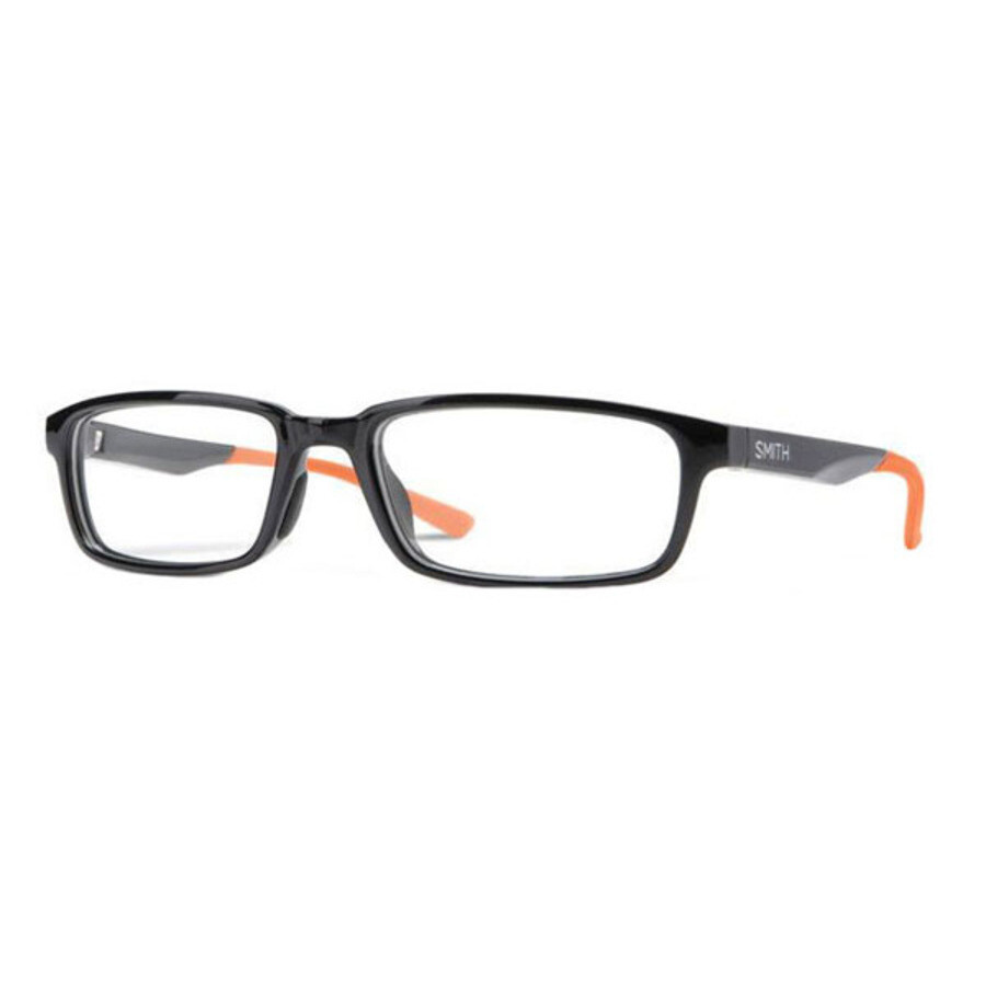Smith Unisex Black Rectangular Eyeglass Frames TRAVERSE0BLX0054 ...
