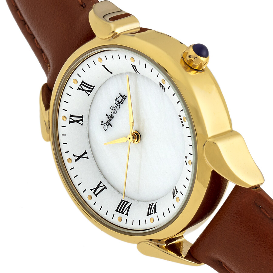 Sophie And Freda Mykonos Quartz White Dial Ladies Watch SF5503 - Sophie ...