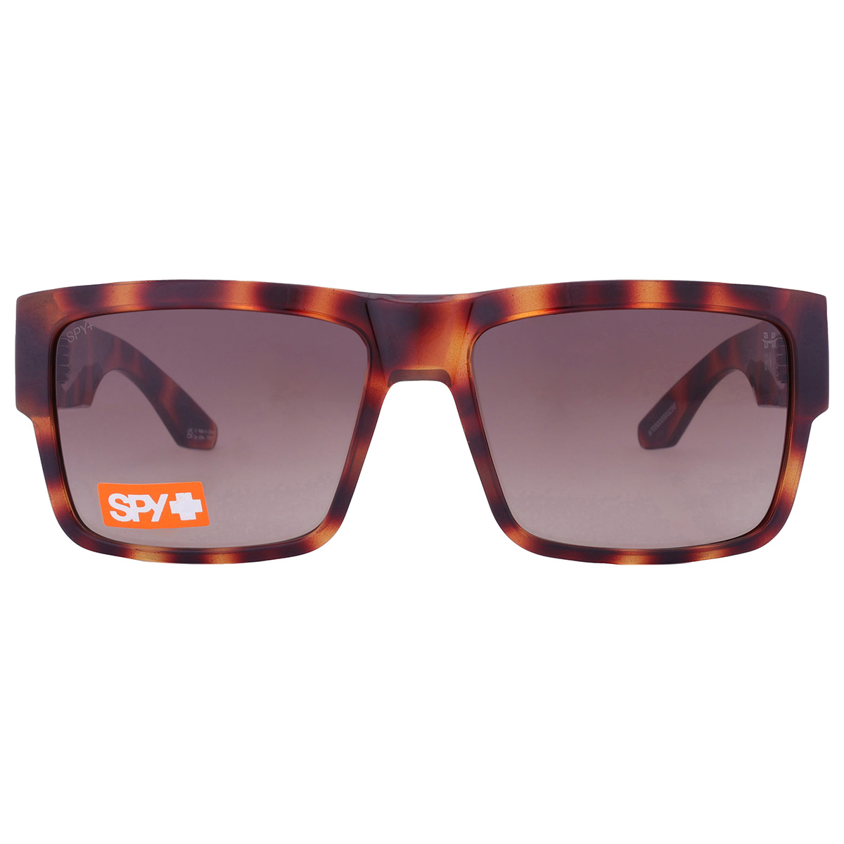 Spy CYRUS Happy Dark Brown Fade Square Unisex Sunglasses 6700000000256 ...