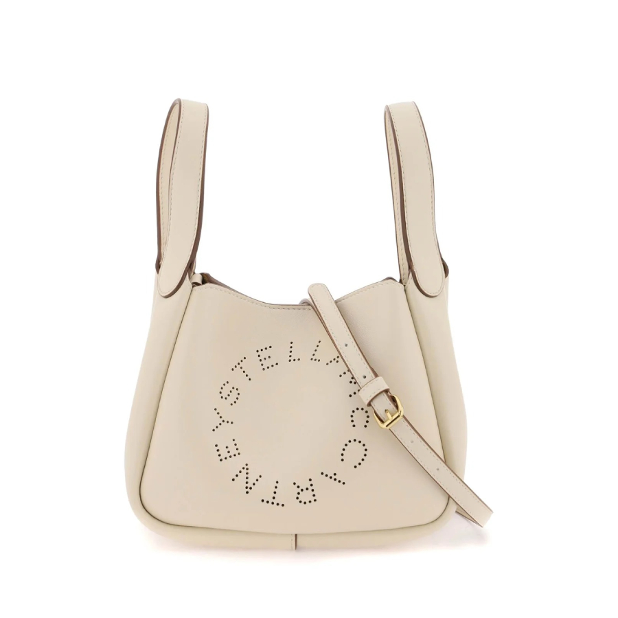 Stella McCartney Logo Detailed Faux-Leather Tote Bag 7B0081W8542-9000 ...