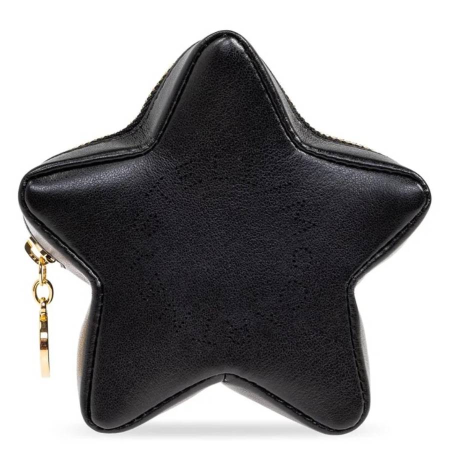 Stella McCartney Logo Star Coin Purse Keychain 7P0077WP0512-1000 ...