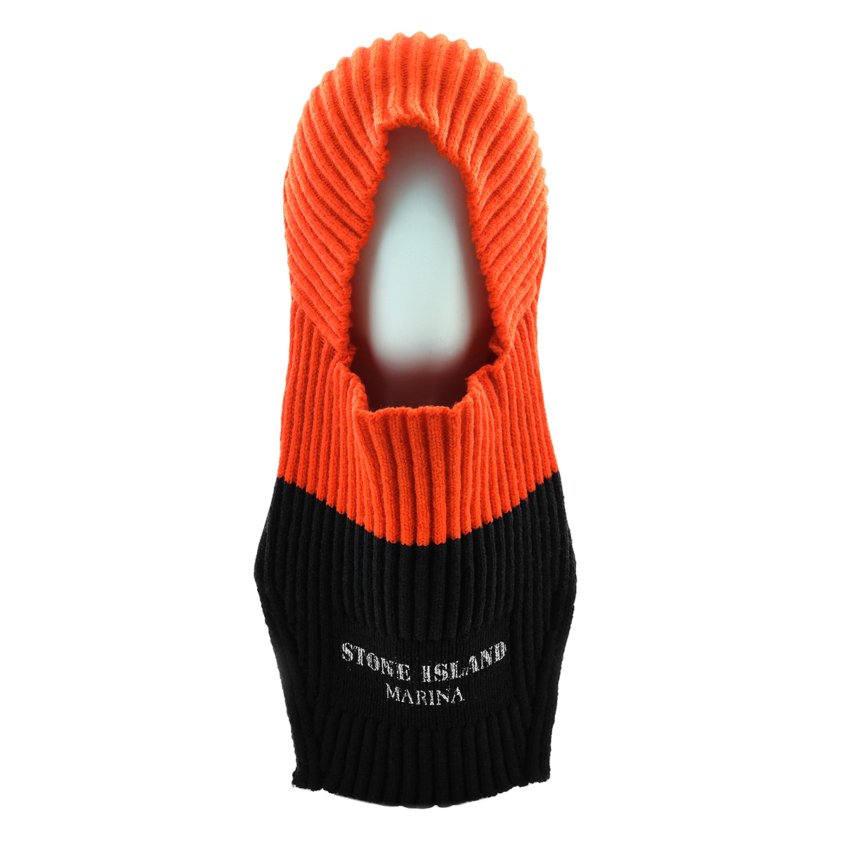 Stone Island Men's Orange Red Wool Balaclava 7915N02XD-V0037 ...