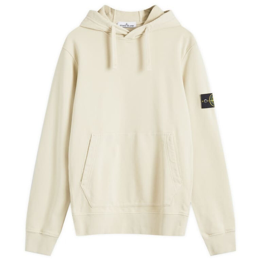 Stone Island Men's Plaster Cotton Fleece Hoodie, Size Medium 811564151 ...