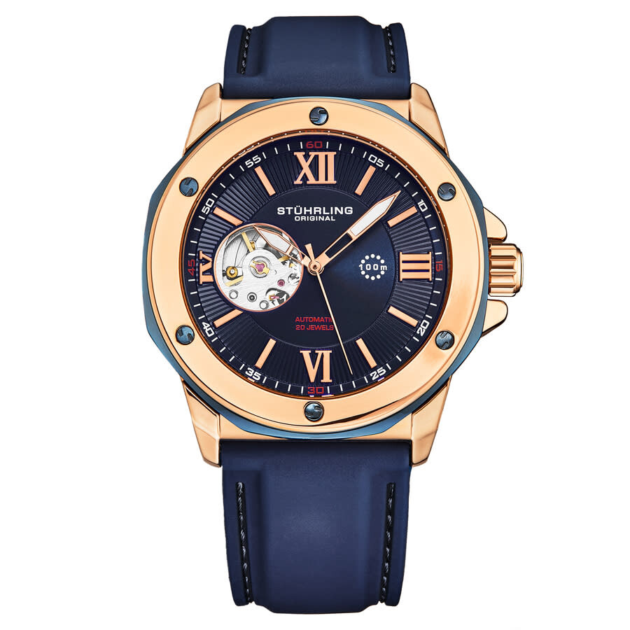 Stuhrling Original Legacy Automatic Blue Dial Men's Watch M16759 ...