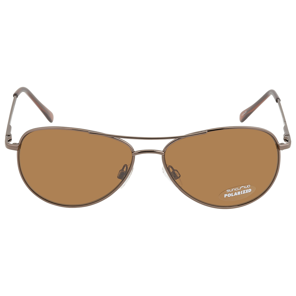 Suncloud Patrol Polarized Brown Pilot Unisex Sunglasses S-PT PPBRBR 60 ...