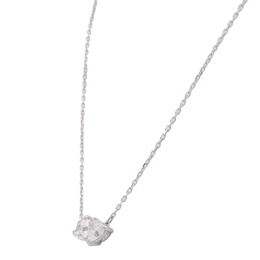 Swarovski Attract Soul Rhodium Plated Heart Necklace 5517117 ...
