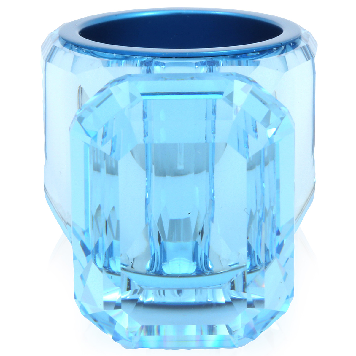 Swarovski Blue Lucent Octagon Cut Cocktail Ring, Size 55 (US 6.75 ...
