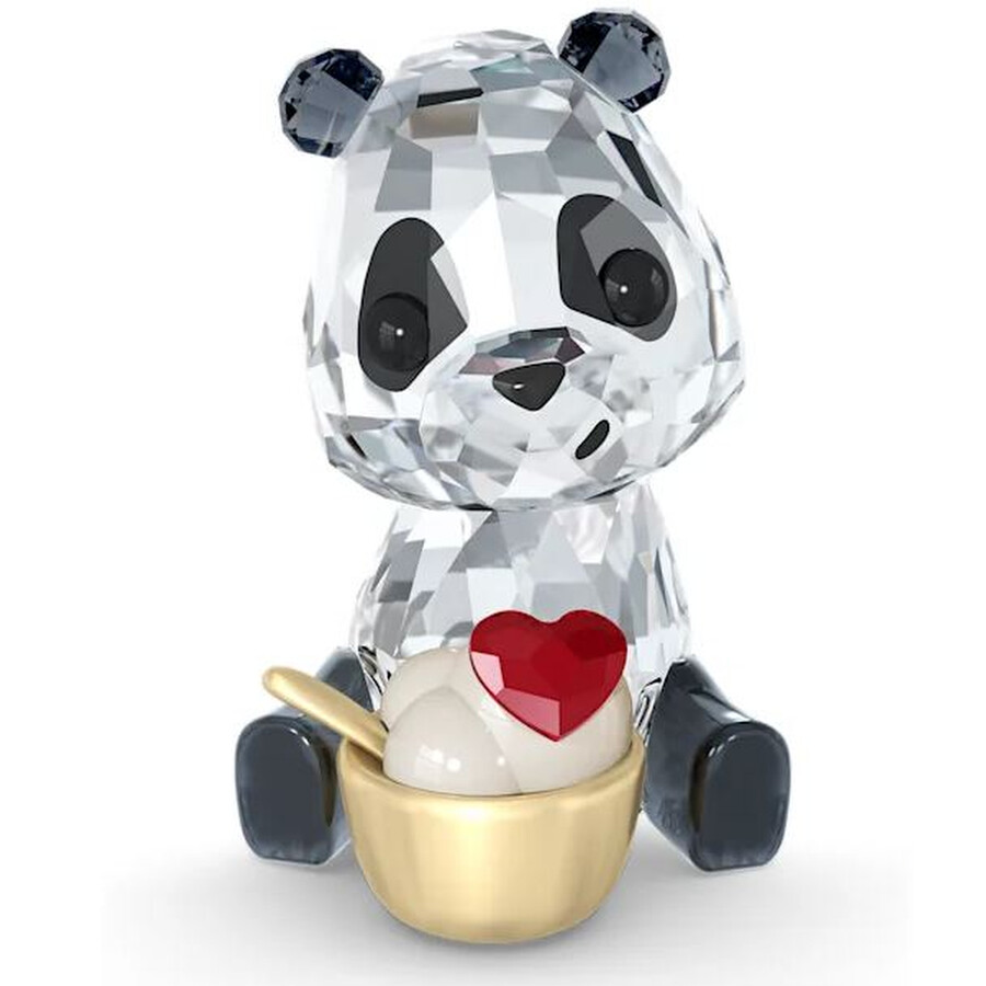 Swarovski Cariti Panda Figurine 5642082 9009656420829 - Crystals & Figurines - Jomashop