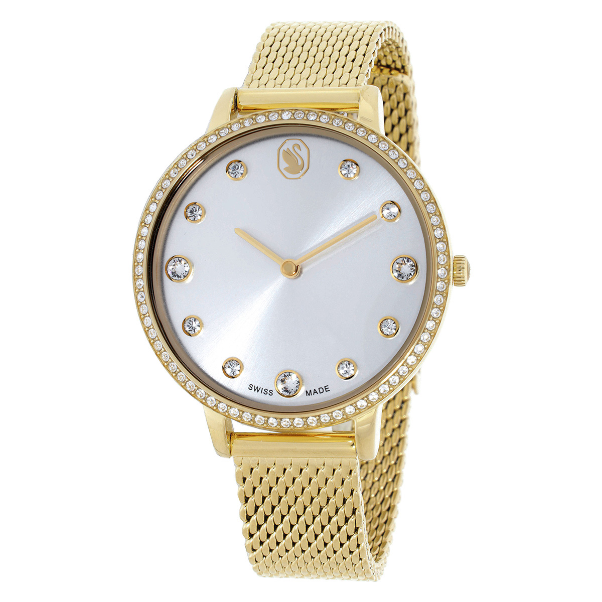 Swarovski Clarica Quartz Crystal Ladies Watch 5740823 9009657408239 ...