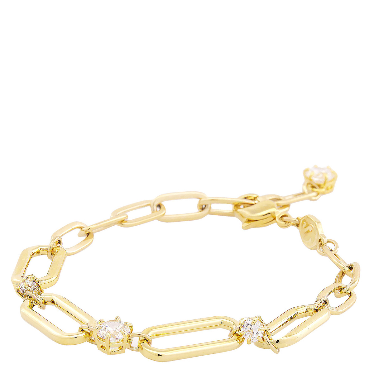 Swarovski Constella Bracelet - White, Gold-Tone Plated 5689658 ...