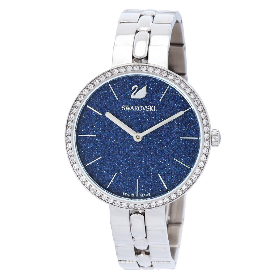 Swarovski Cosmopolitan Quartz Blue Dial Ladies Watch 5517790 ...
