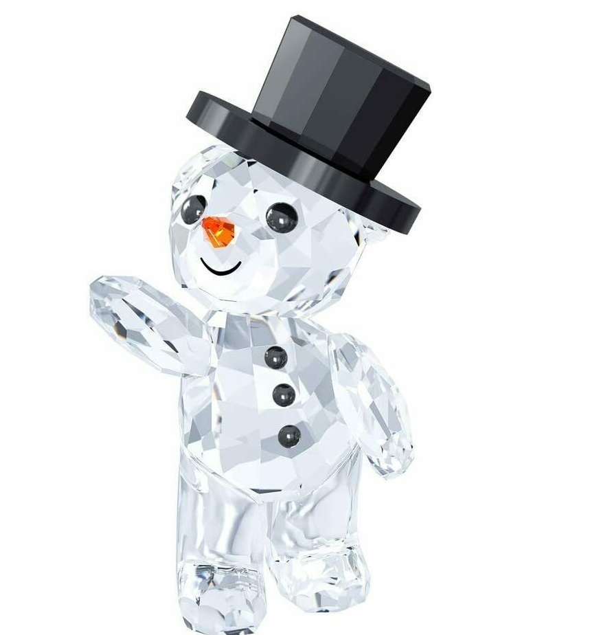 Swarovski Crystal Lovelots Kris Bear Christmas Figurine 5136370 ...