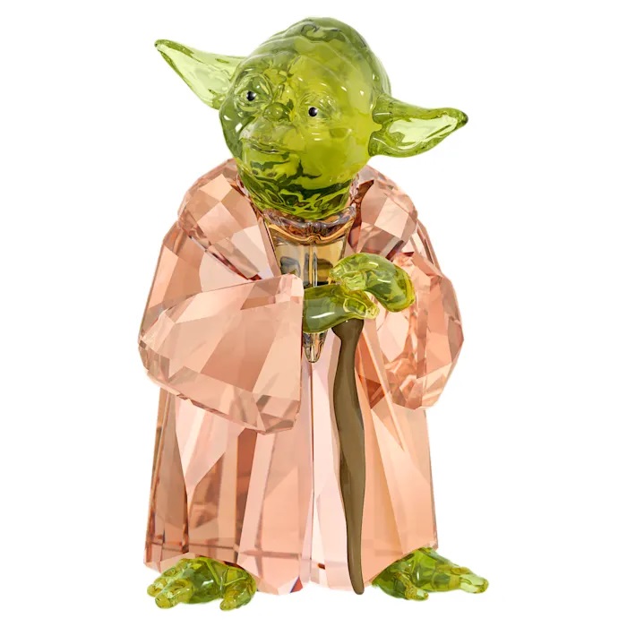 Swarovski Crystal Star Wars Master Yoda Figurine 5393456 768549102547 ...