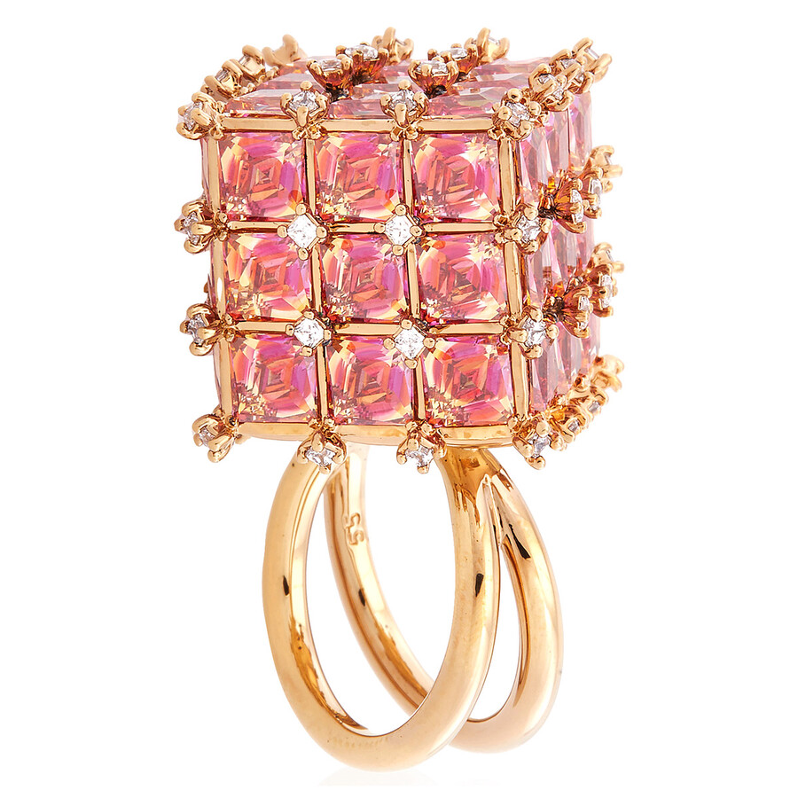 Swarovski Curiosa Cocktail Ring, Size 6.75 5599807 9009655998077 - Jewelry, Curiosa - Jomashop