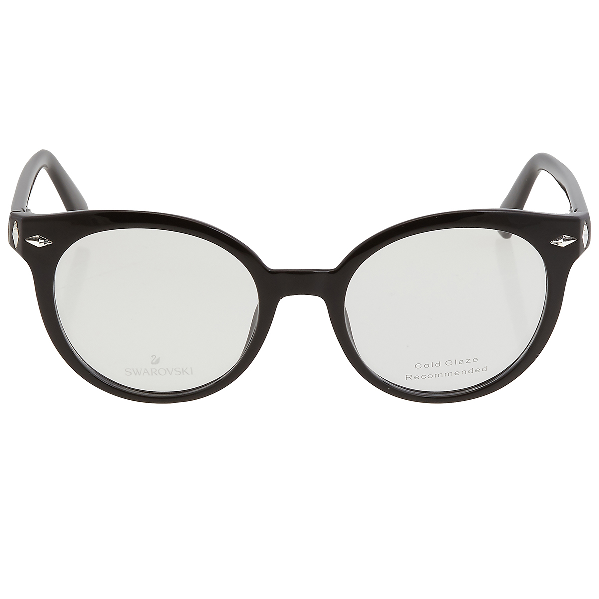 Swarovski Demo Round Ladies Eyeglasses SK5272 001 50 664689950386 ...