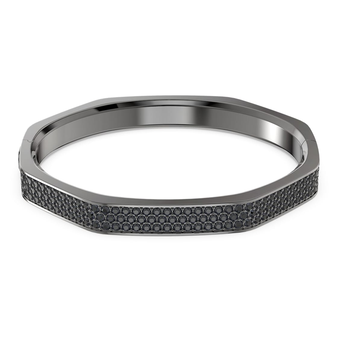 Swarovski Dextera Bangle Oct Pave Black Ruthenium Graphite 5656843 ...