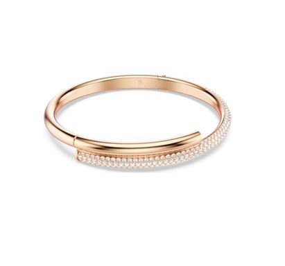 Swarovski Dextera Bangle Rose Gold Shiny Crystal 5692267 9009656922675 ...