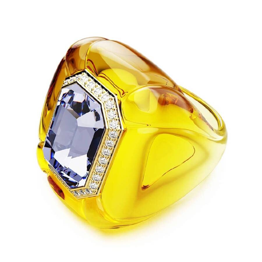 Swarovski Dulcis Cocktail Crystal Ring, Size 52 (US 5.75) 5709976 ...