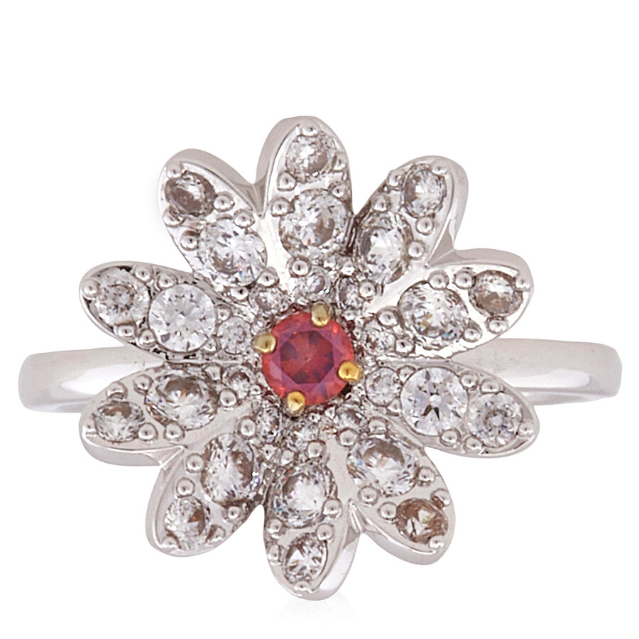 Swarovski Eternal Flower Mixed Metal Ring, Size 52 5642891 ...