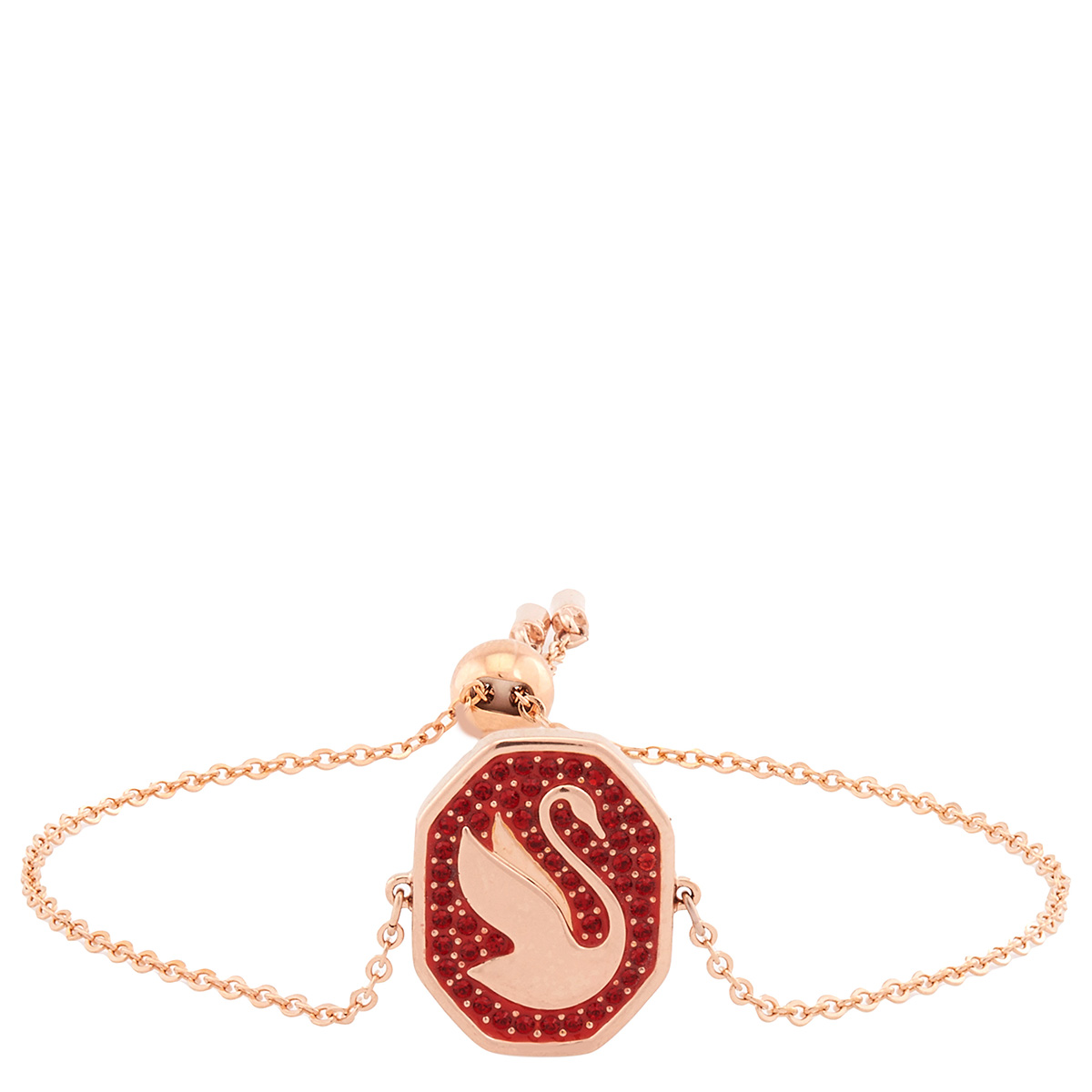 Swarovski Gold-Tone Plated Swan Signum Bracelet 5631674 - Jewelry ...
