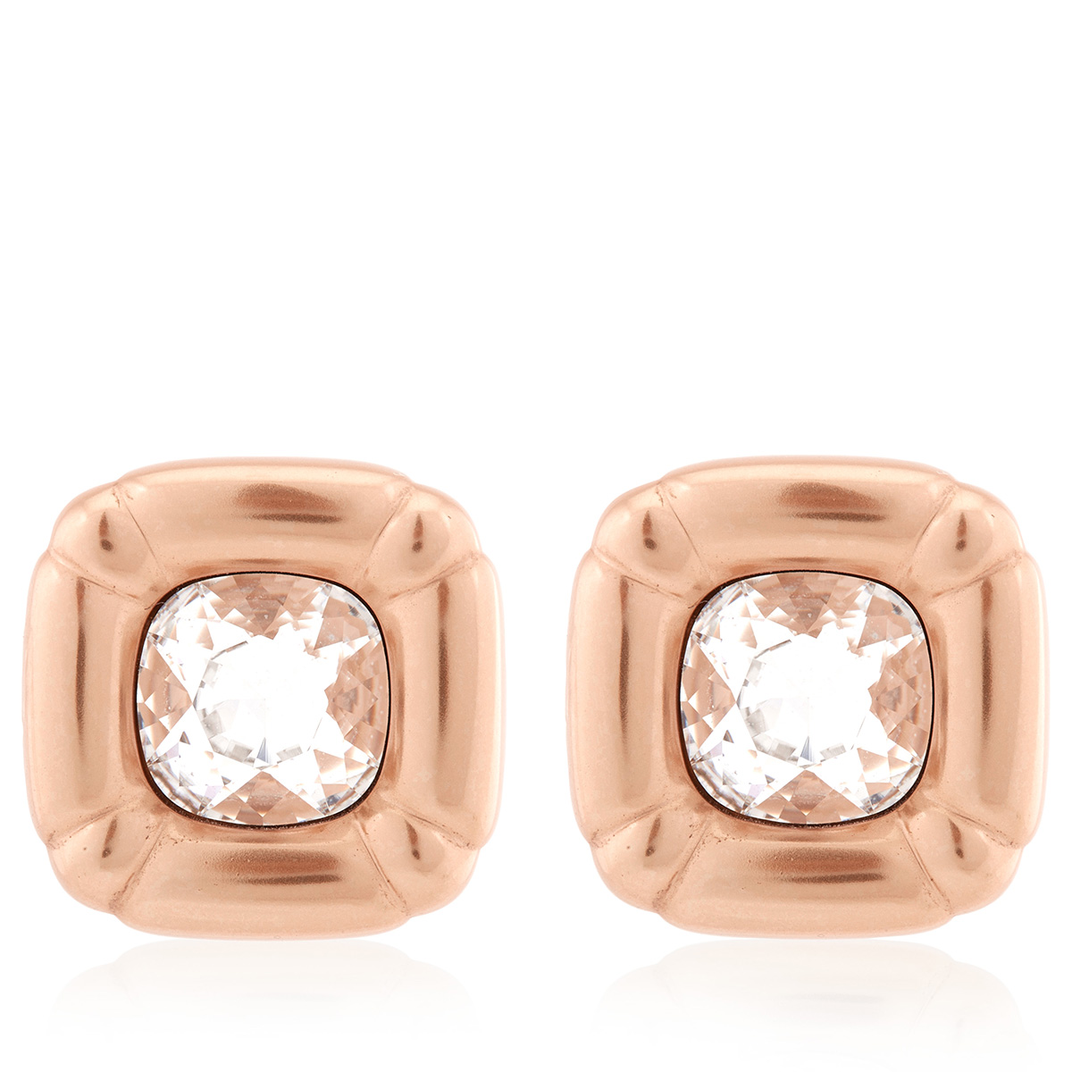 Swarovski Ladies Dulcis Rose Gold Stud Earrings 5617910 9009656179109 ...