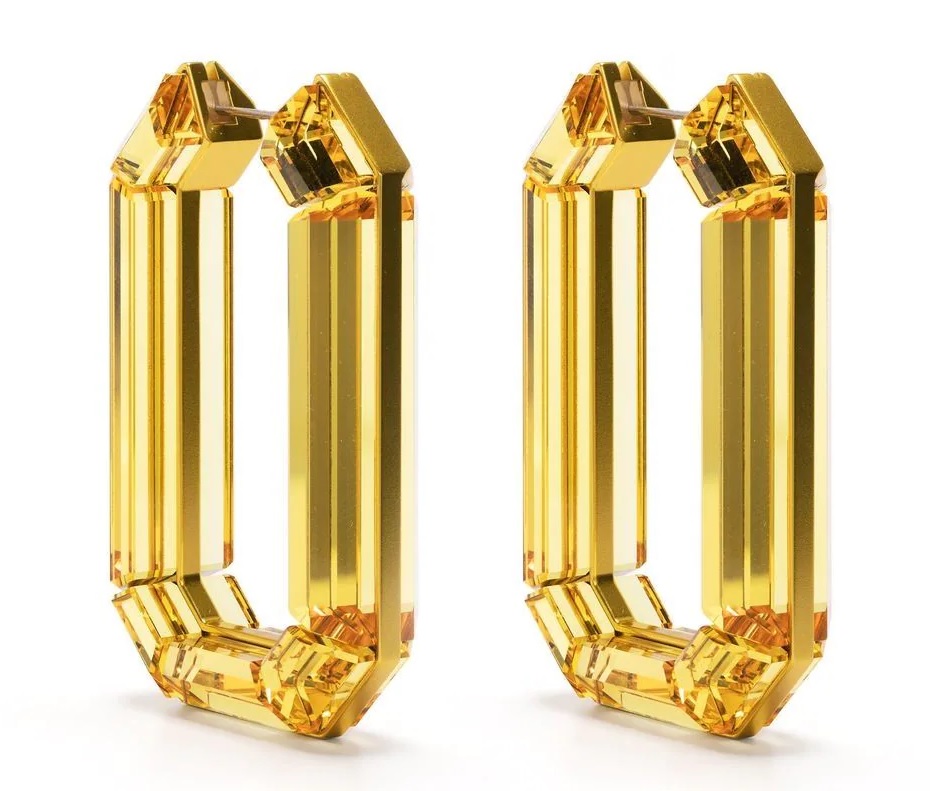 Swarovski Ladies Lucent Hoop Earrings 5633954 191453178870 - Jewelry ...