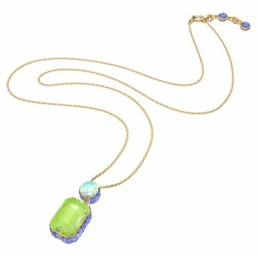 Swarovski Ladies Orbita Octagon Cut Multicolored Necklace 5619787 ...