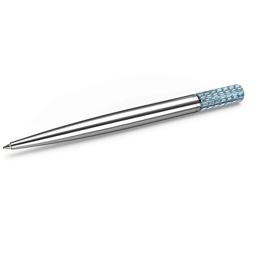 Swarovski Light Blue Lucent Chrome Plated Ballpoint Pen 5623052 ...