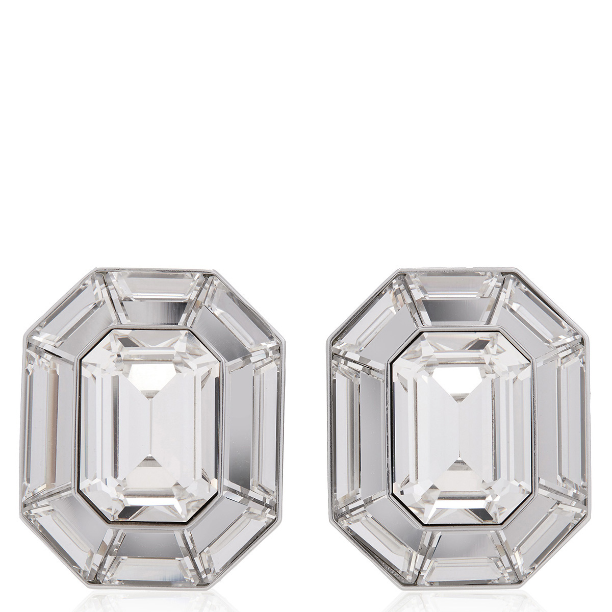 Swarovski Lucent Clip Earrings Aluminium Crystal 5698525 9009656985250 ...