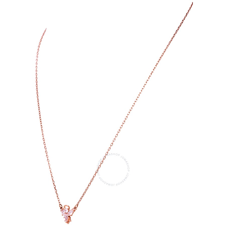 Swarovski Magic Angel Rose Gold-Plated Necklace - Swarovski - Ladies ...