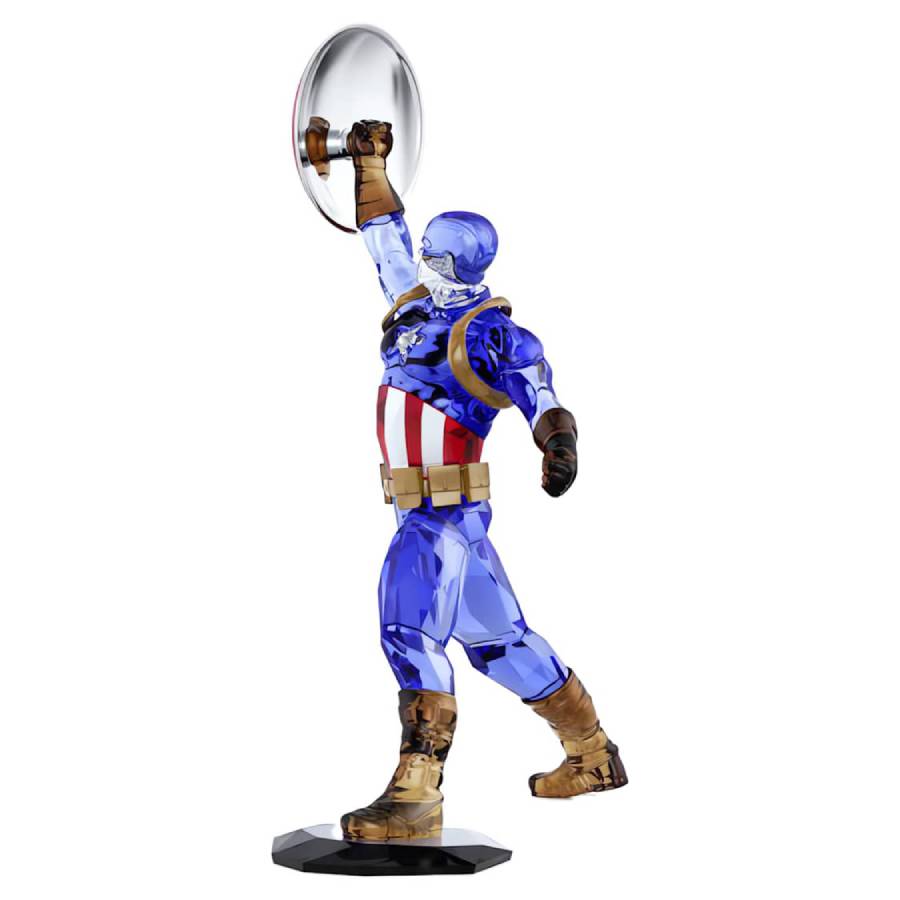 Swarovski Marvel Captain America Crystal Figurine 5676135 9009656761359 ...
