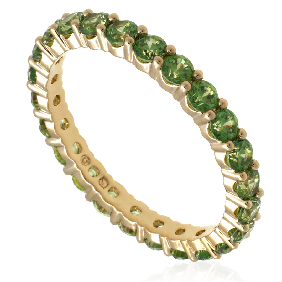 Swarovski Matrix Vittore Round Cut Green Ring, Size 62 (US 9.5) 5664432 ...
