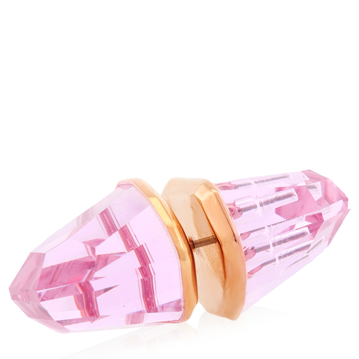 Swarovski Pink Lucent Rose Gold-Tone Plated Stud Earring 5600254 ...