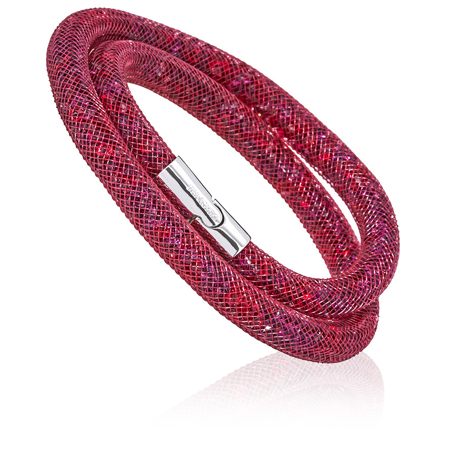 Swarovski Stardust Dark Red Crystals Bracelet 5139748-S - Small 5139748 ...