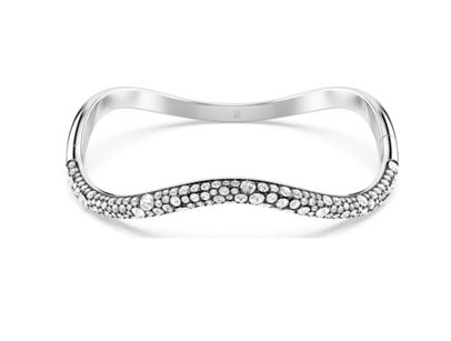 Swarovski Sublima Cuff Single Rhodium Shiny Crystal 5692104 ...