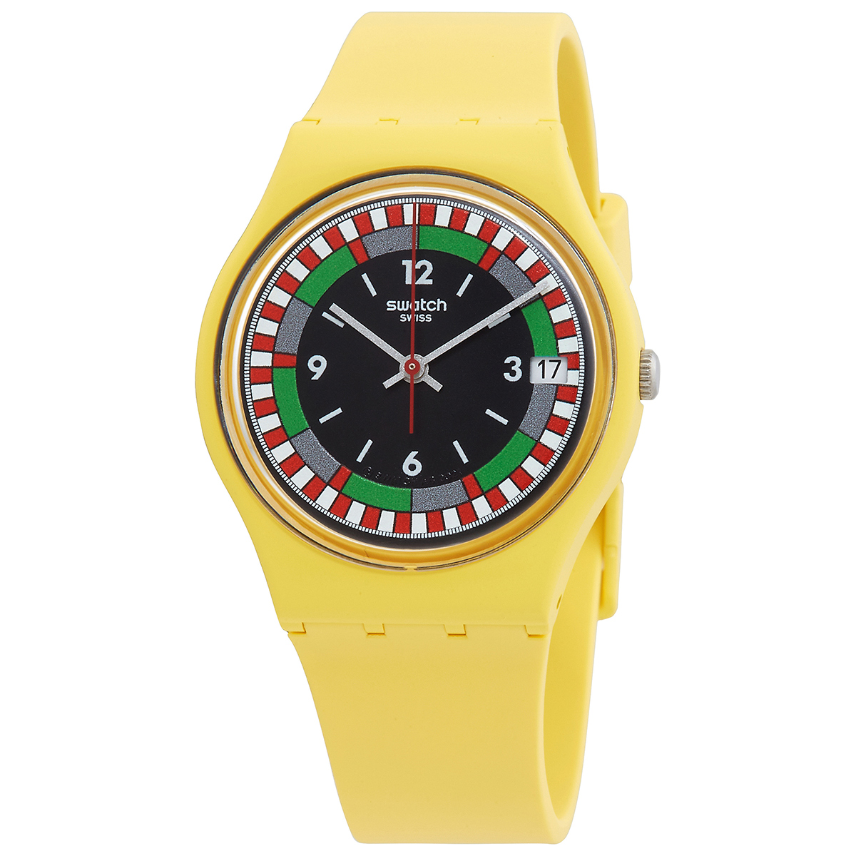 Swatch 1984 Reloaded Quartz Black Dial Unisex Watch SO31J400 ...