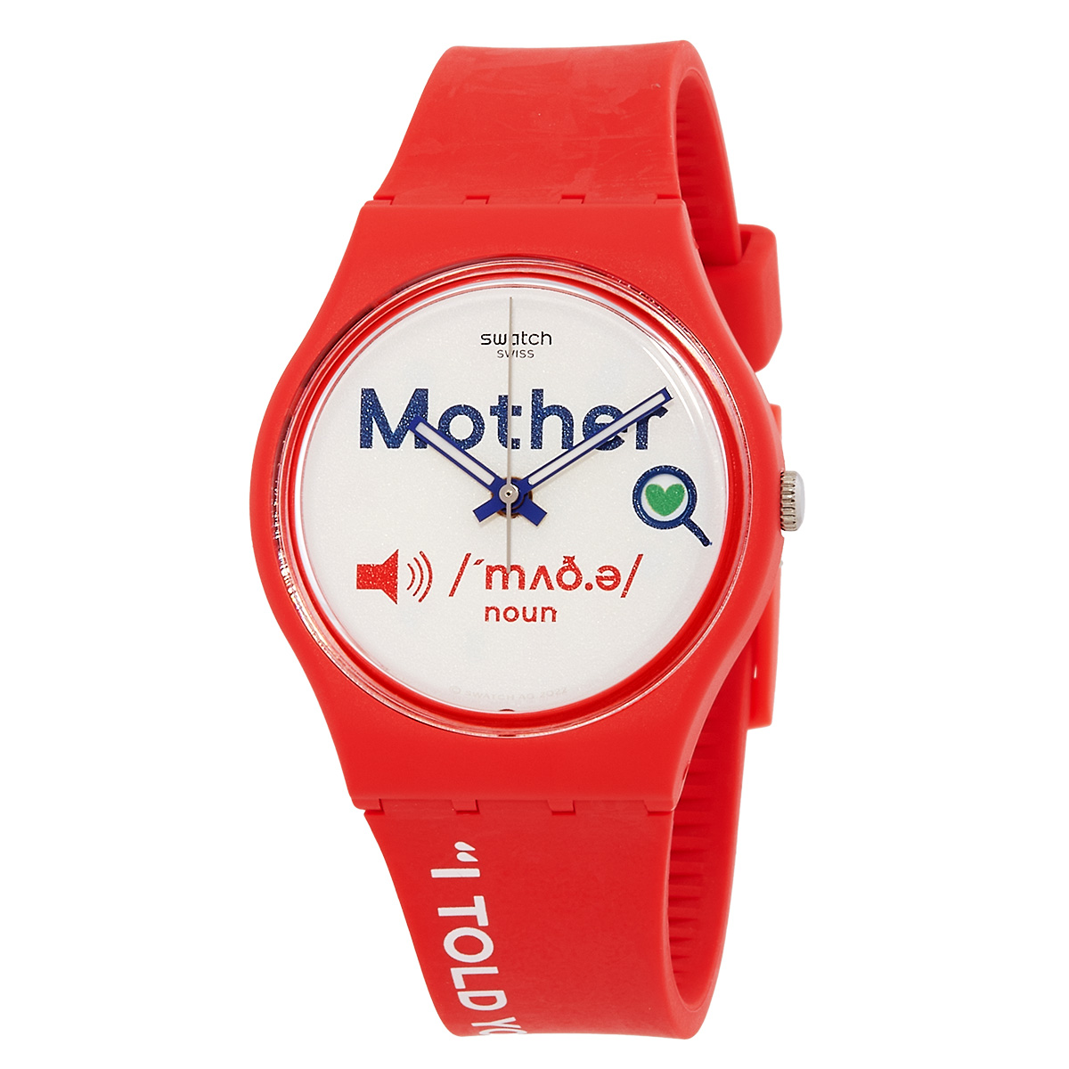 Swatch All About Mom Quartz White Dial Unisex Watch GZ713 7610522868427 ...