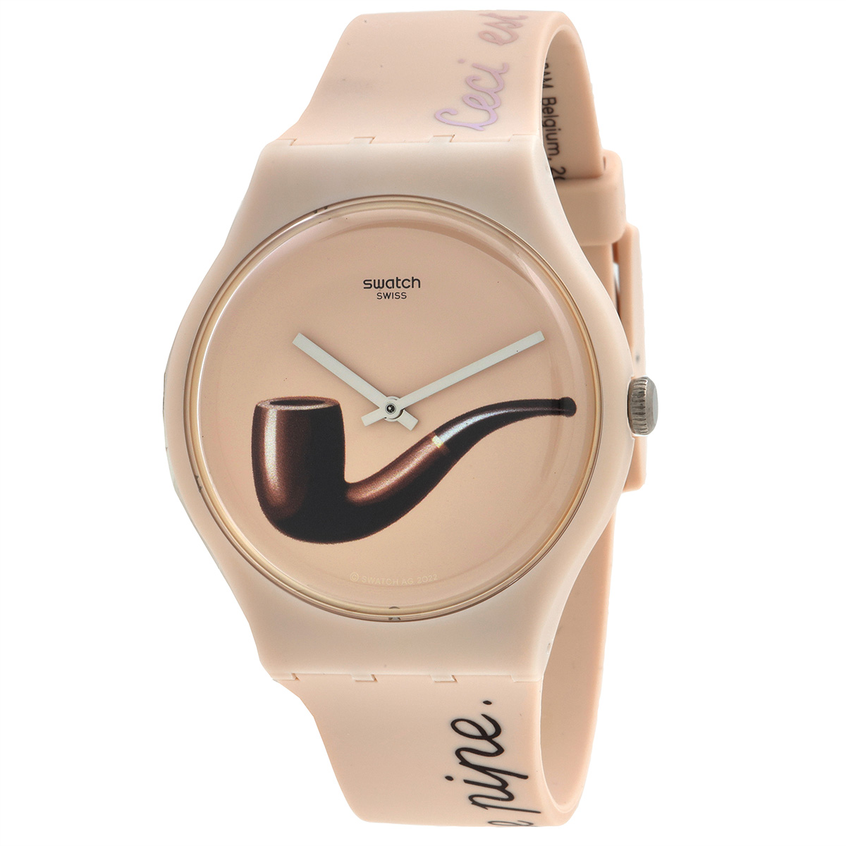 Swatch Art Journey 2023 Quartz Beige Dial Unisex Watch SO29Z124 ...
