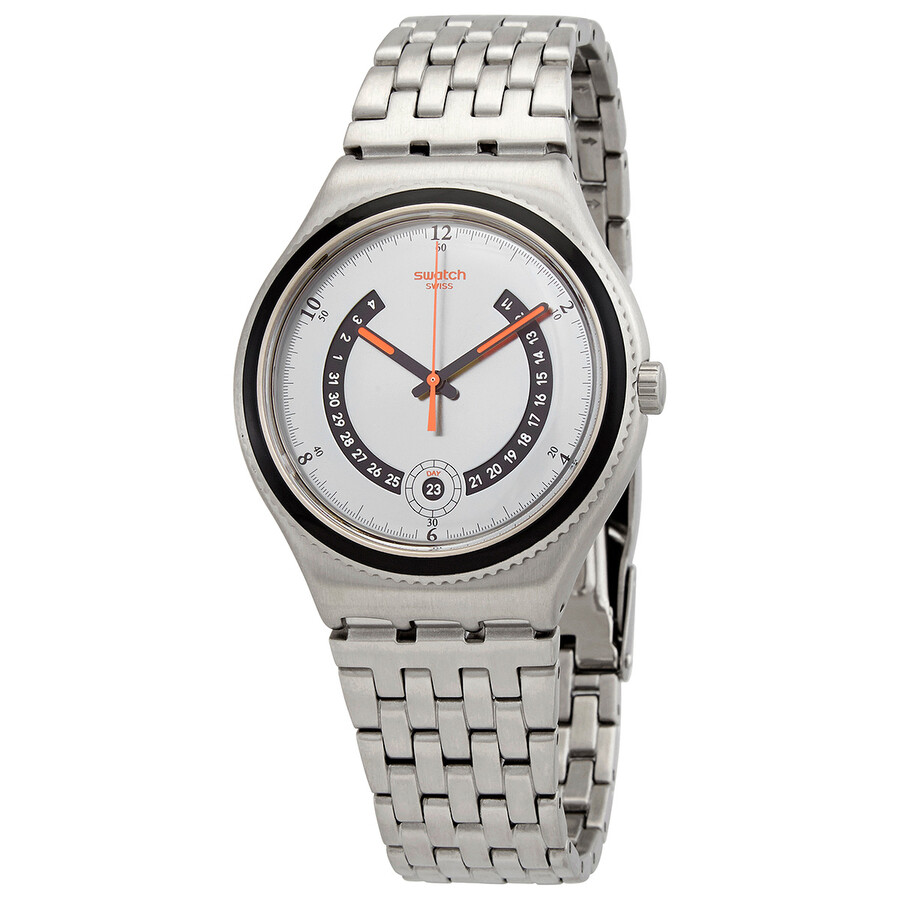 Swatch Beaulieu Quartz White Dial Men's Watch YWS405G 7610522286559 ...