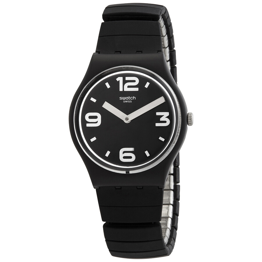Swatch Blackhot Quartz Black Dial Ladies Watch GB299A - Watches, Other ...