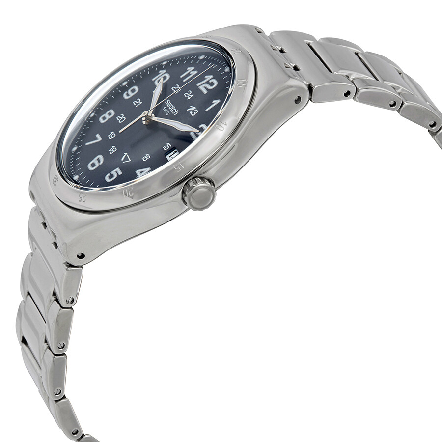 Swatch Blue Boat Stainless Steel Men's Watch YWS420G - Other - Swatch ...