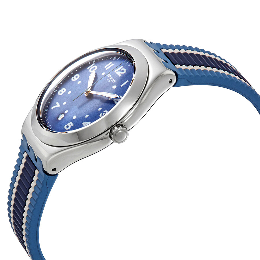 Swatch Bluora Blue Dial Men's Watch YWS436 - Irony - Swatch - Watches ...