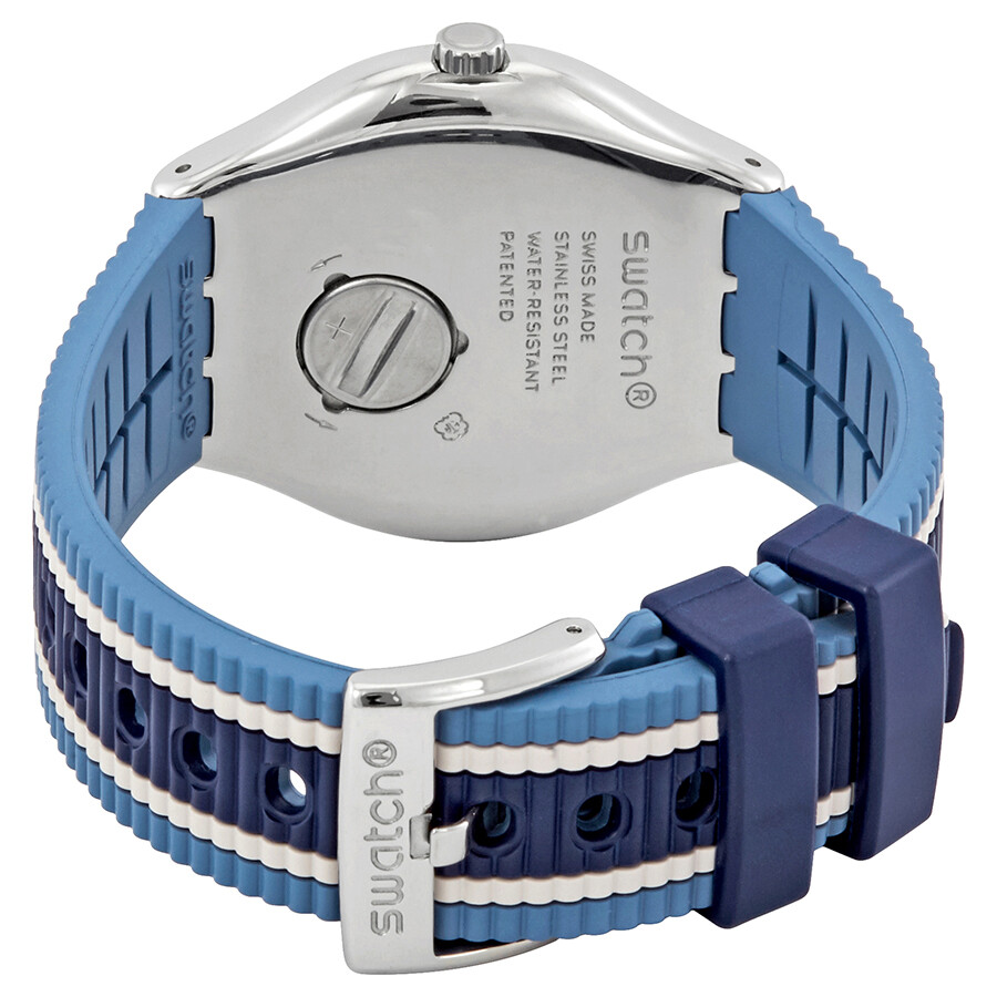 Swatch Bluora Blue Dial Men's Watch YWS436 - Irony - Swatch - Watches ...