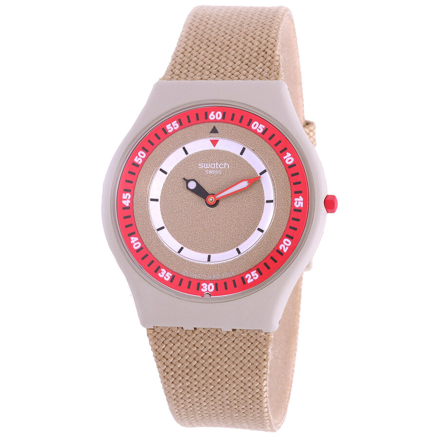 Swatch Coral Dunes Quartz Beige Dial Unisex Watch SS09T102 - Swatch ...